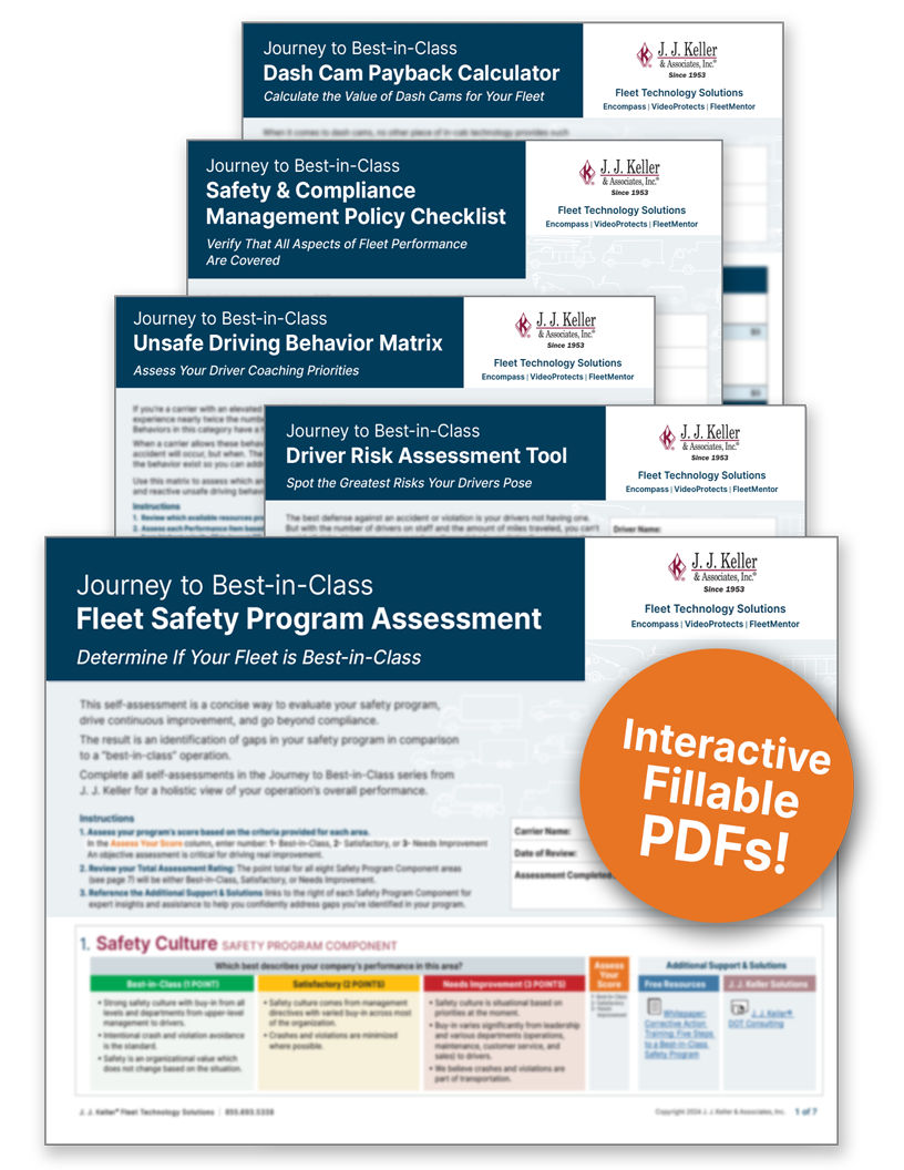 Journey to Best-In-Class: Fleet Safety Program Assessment